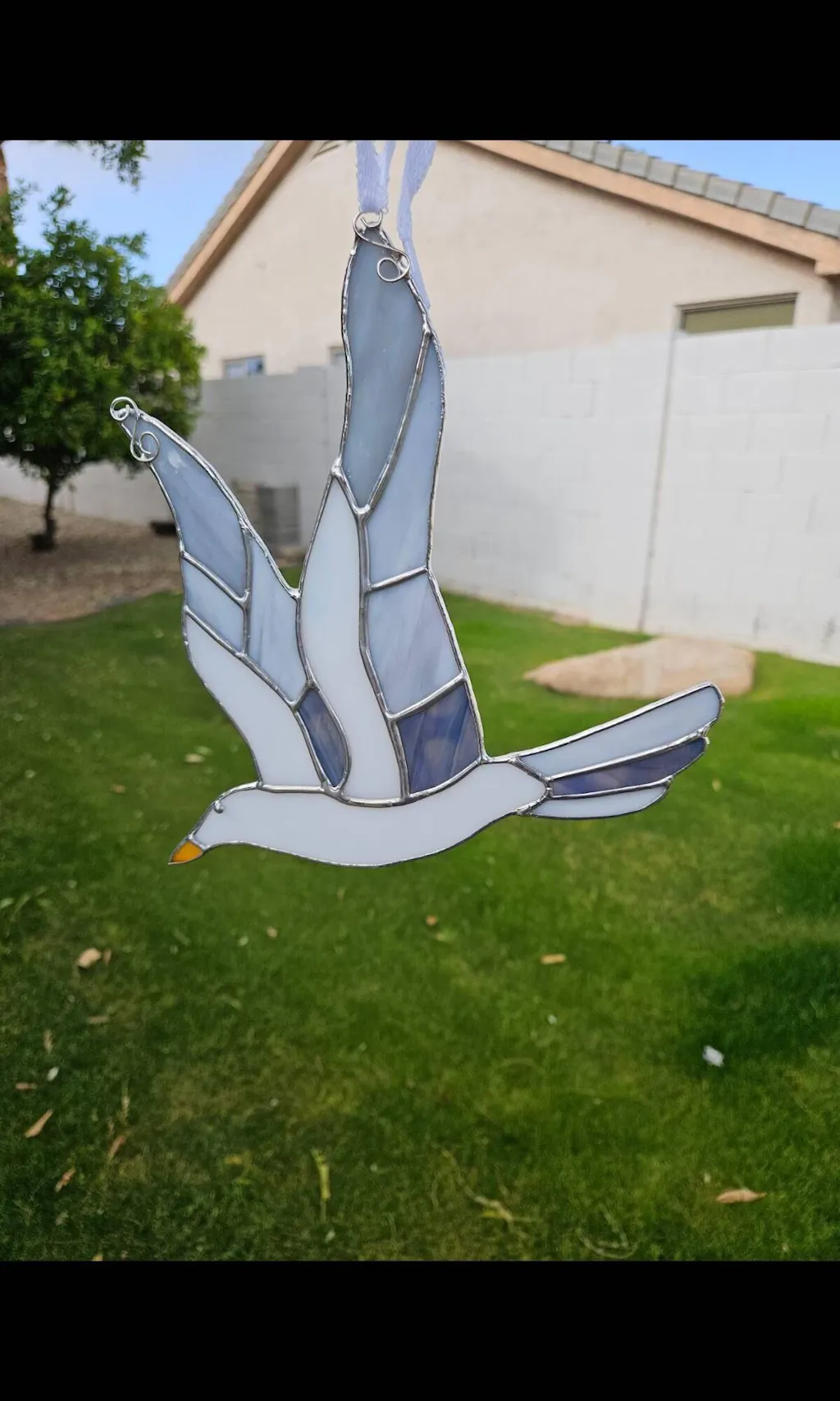 Seagull Stained Glass Pattern - GlassyRock Arts