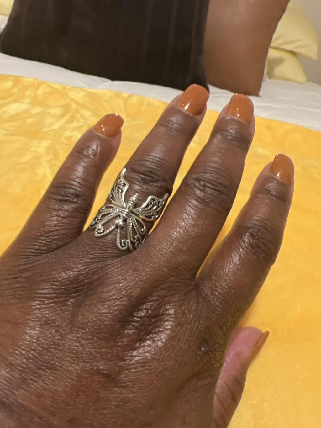 Filigree Sterling Silver Butterfly Ring - GLE-Good Living Essentials