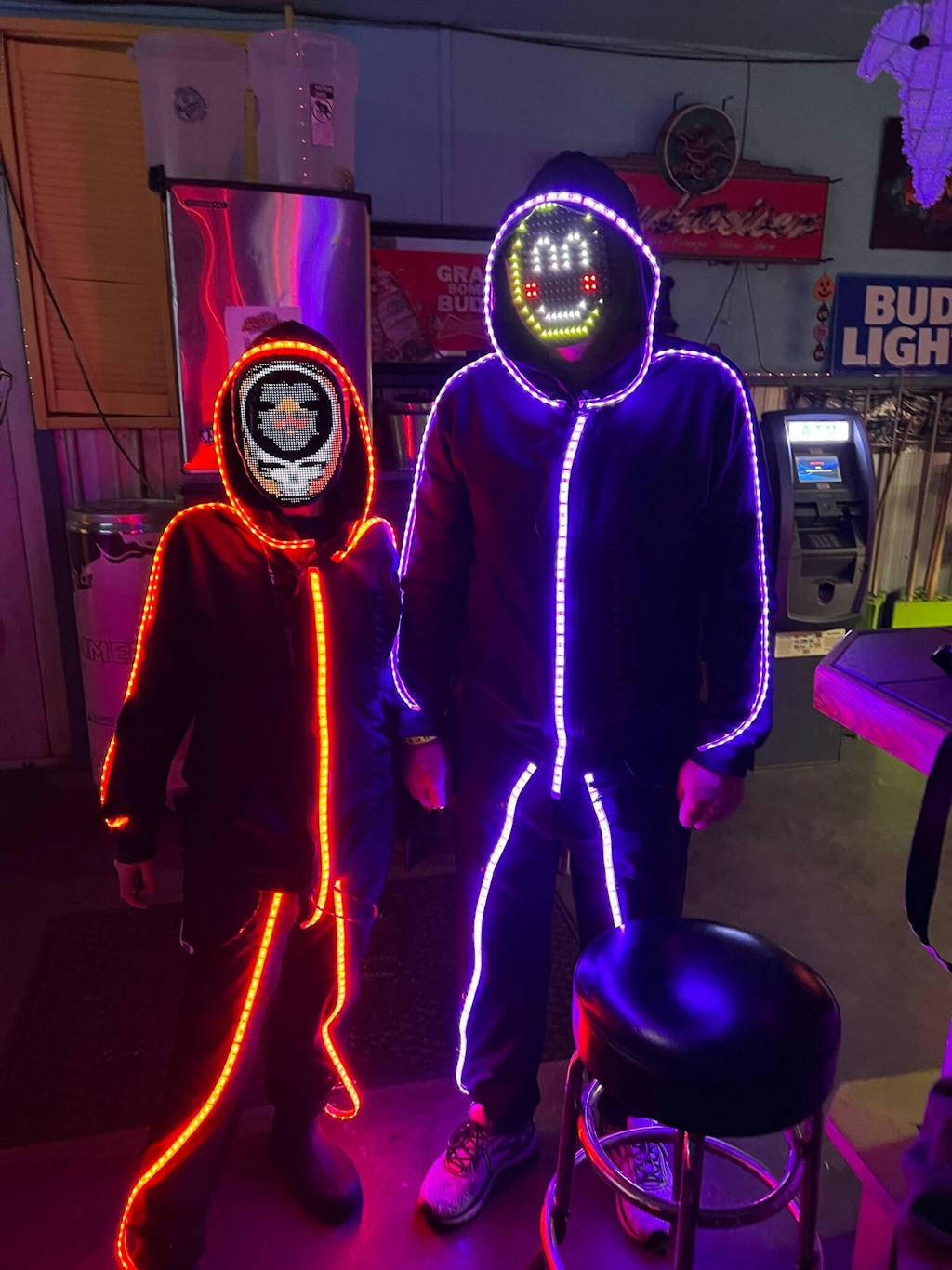 RGB Color Changeable light up LED Stick Figure Kit by Glowy Zoey