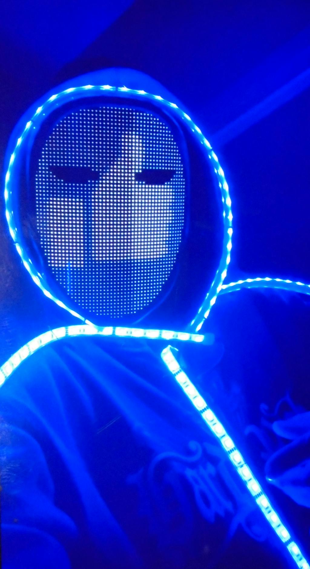 RGB Color Changeable light up LED Stick Figure Kit by Glowy Zoey