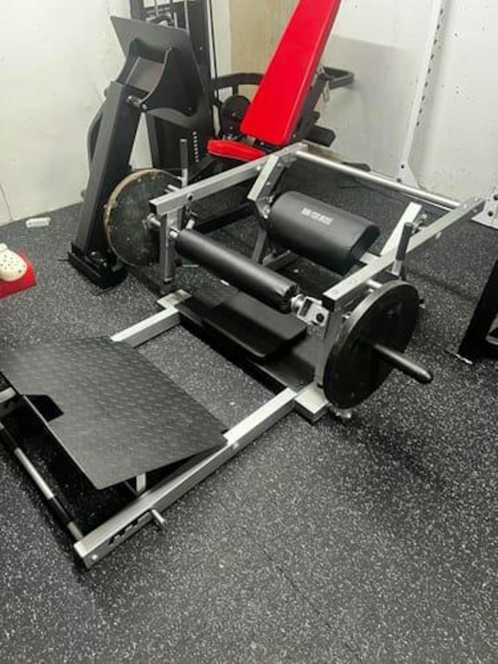 GMWD Hip Thrust Machine 800LB Plate-Loaded Glute Drive Machine For Butt ...