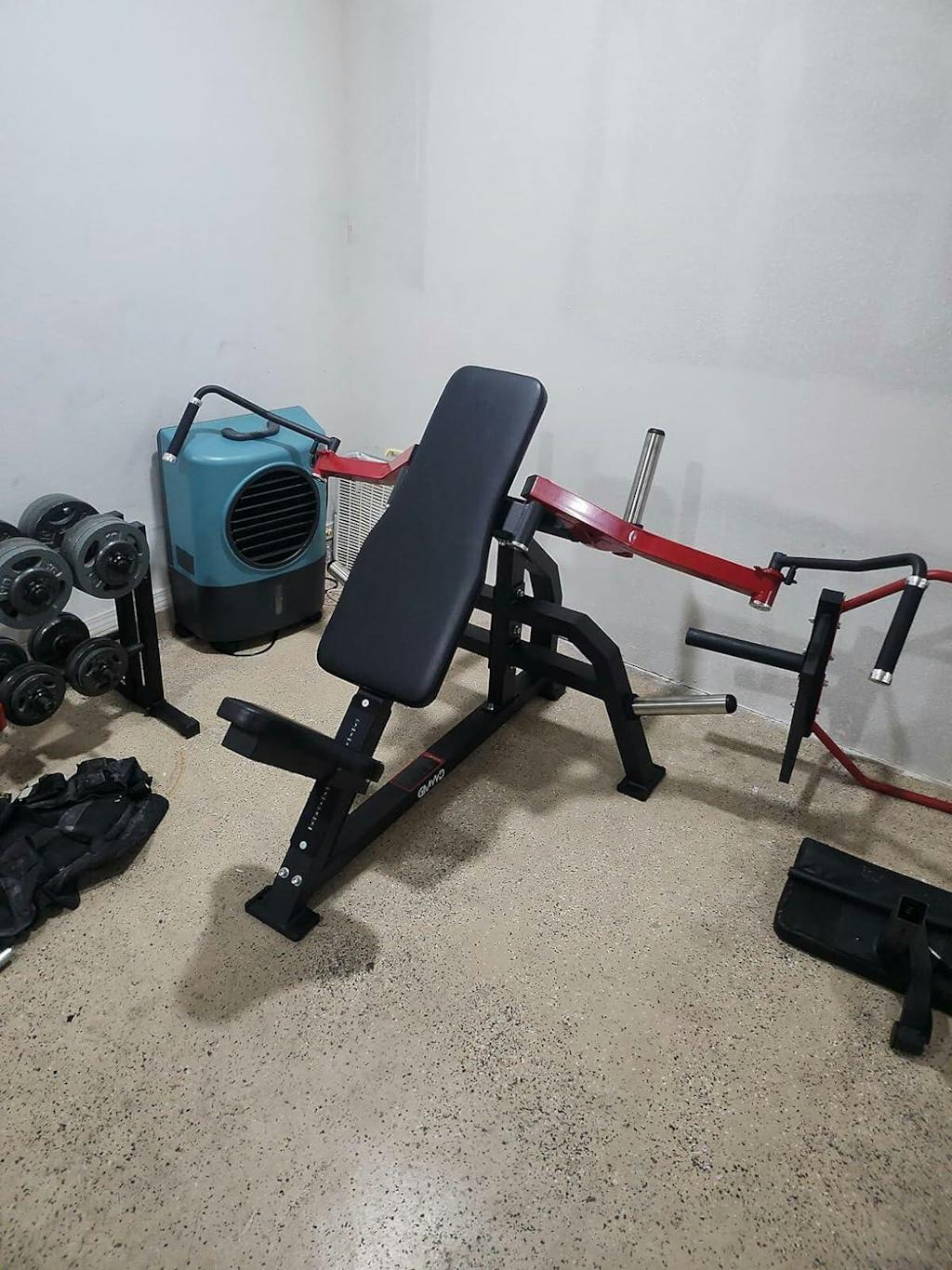 GMWD Incline Pec Fly Machine, Leverage Chest Fly Machine 1000LB Plate ...