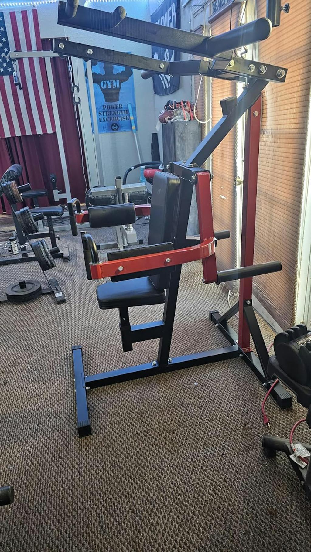 GMWD Lateral Raise and Shoulder Press Machine, 800LB Capacity Deltoid Machine Plate-loaded