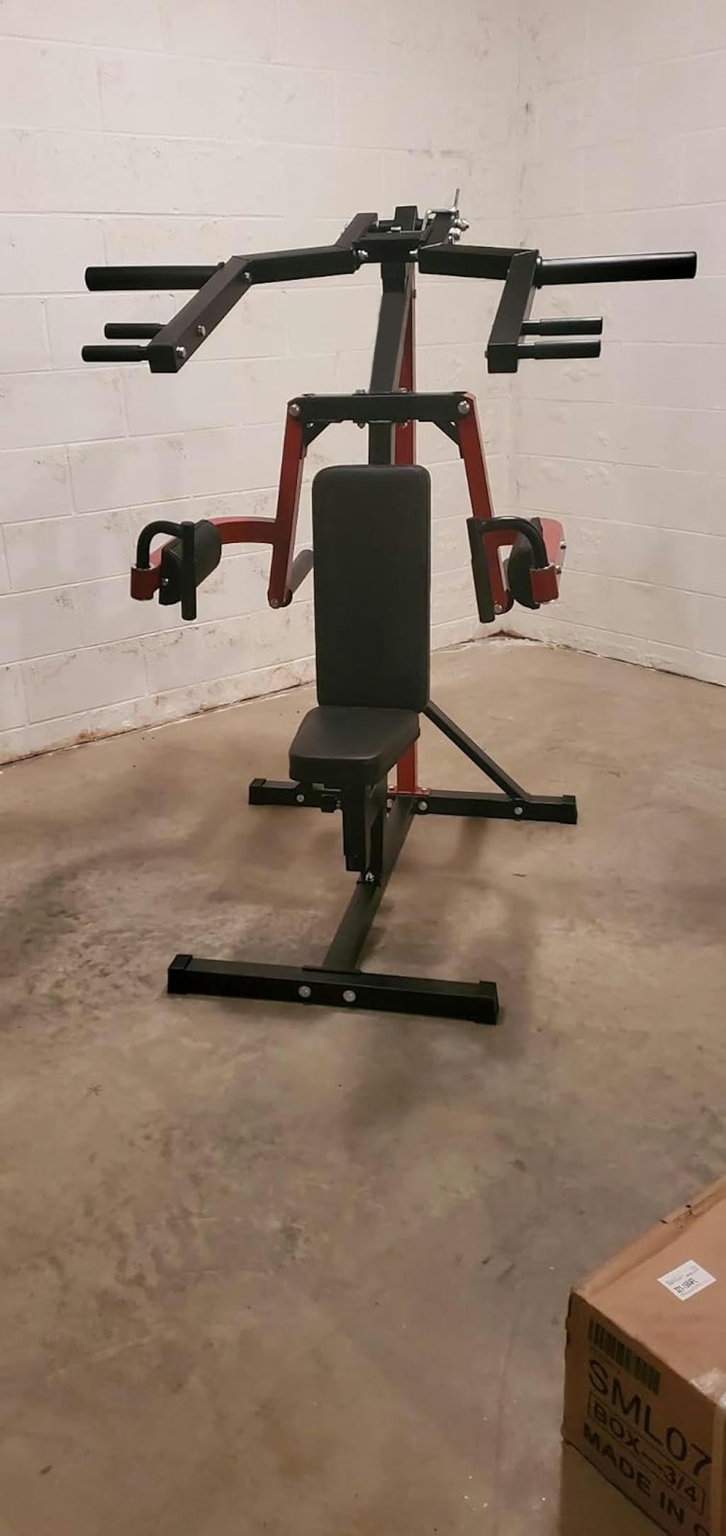 GMWD Lateral Raise and Shoulder Press Machine, 800LB Capacity Deltoid Machine Plate-loaded