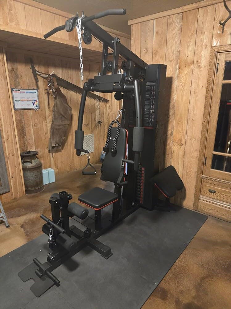 GMWD Multi Gym Station with Weight Stack, Multi-Stack Gym Systems