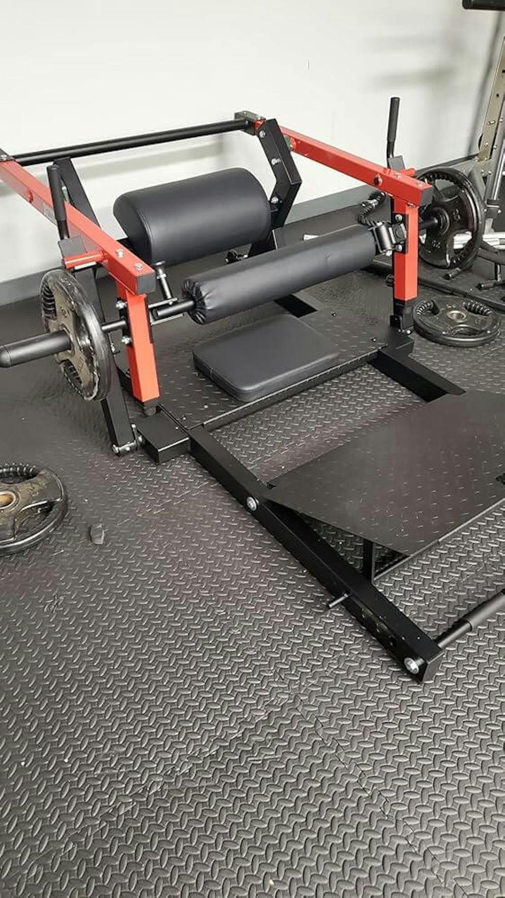 GMWD Hip Thrust Machine 800LB Plate-Loaded Glute Drive Machine For Butt ...