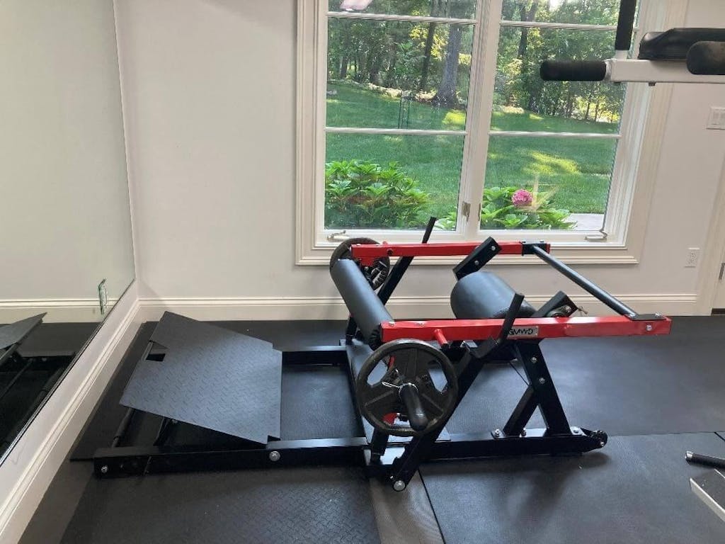 GMWD Hip Thrust Machine 800LB Plate-Loaded Glute Drive Machine For Butt ...