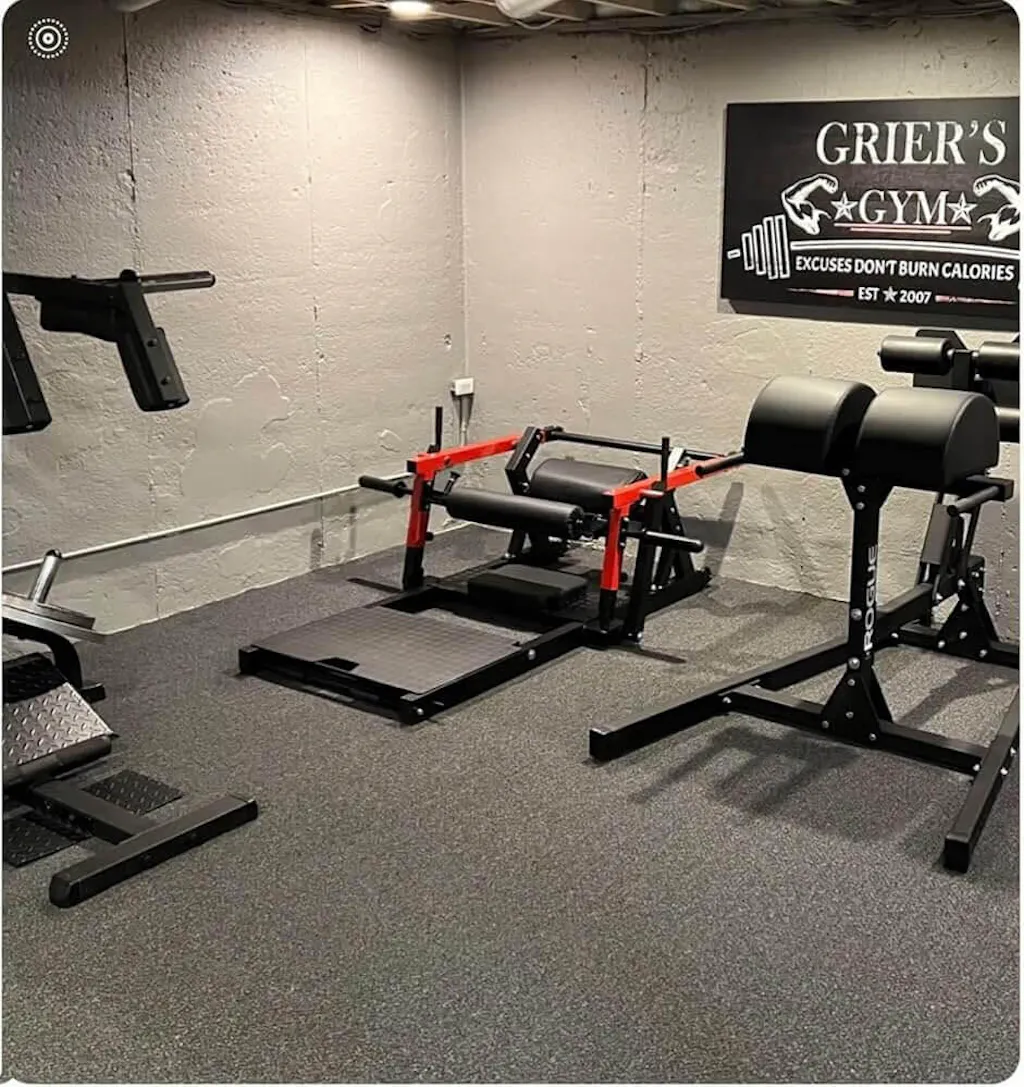 GMWD Hip Thrust Machine 800LB Plate-Loaded Glute Drive Machine For Butt ...