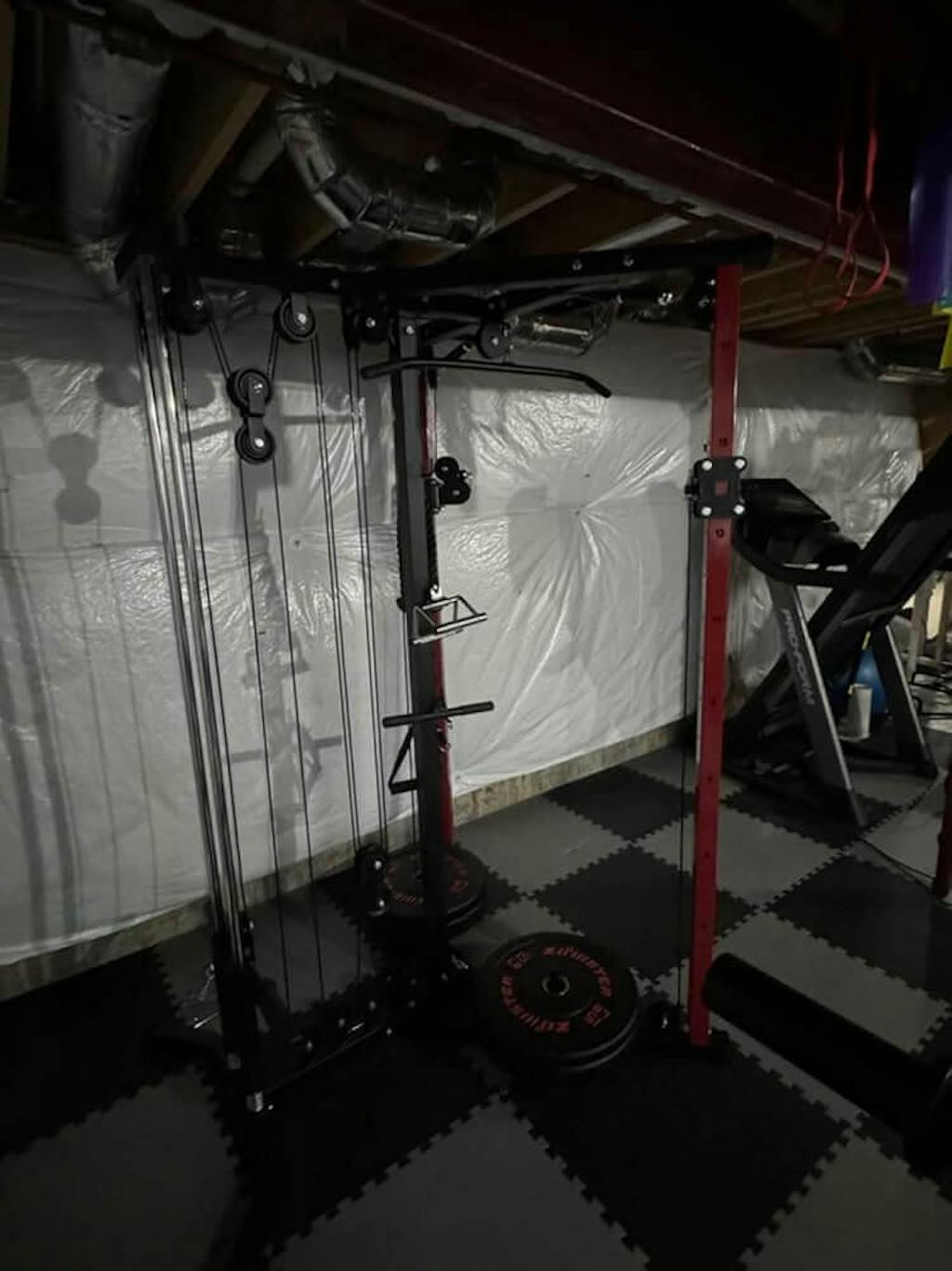 GMWD Functional Trainer Cable Crossover Machine Dual Pulley Full Body