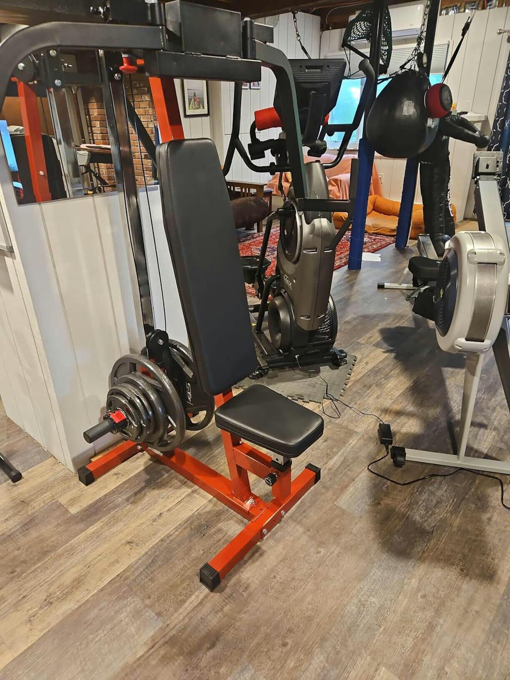 GMWD Pec Deck/ Rear Delt Machine Seated Pec Fly Chest 400 lbs Upper ...