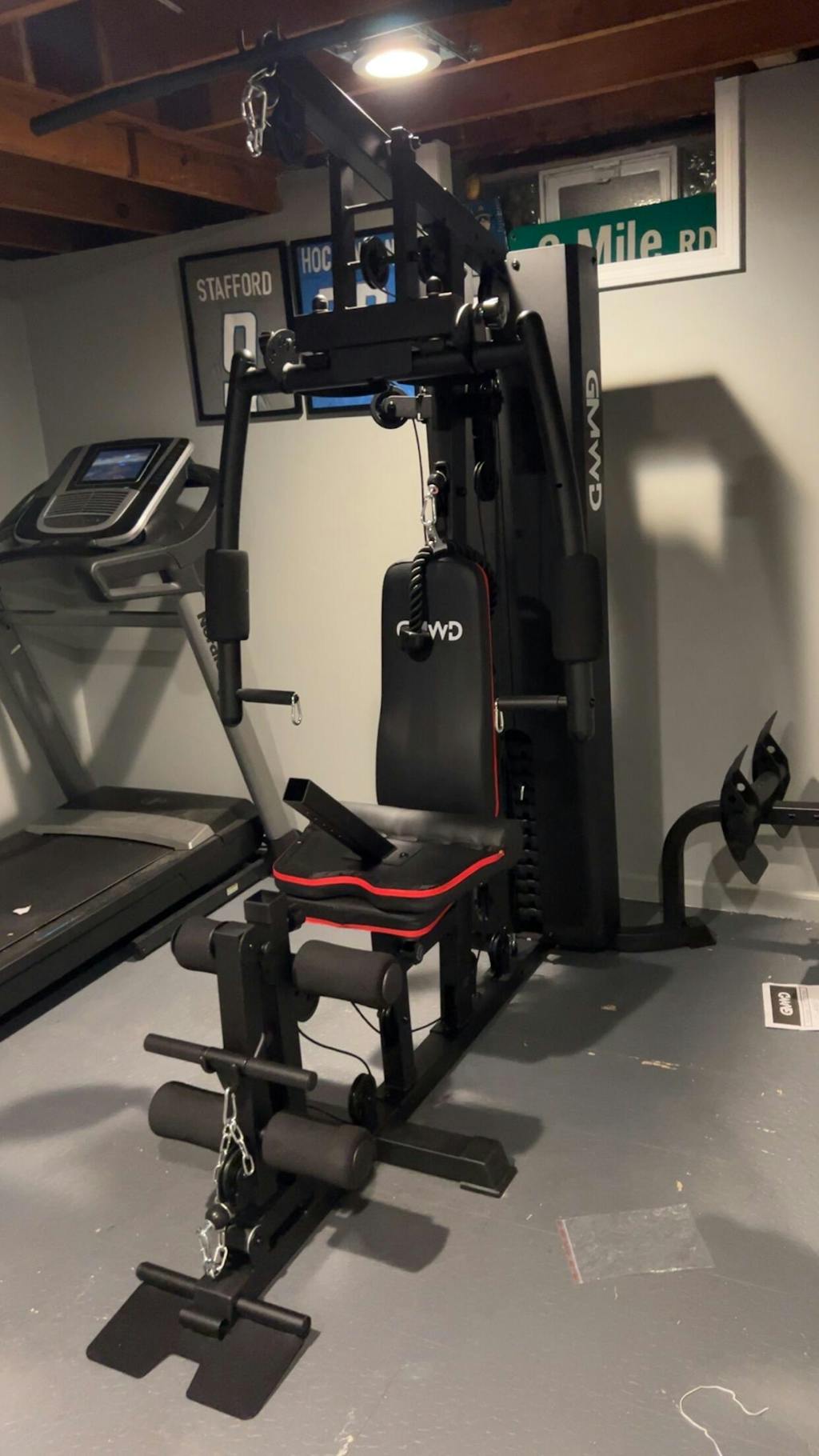 GMWD Multi Gym Station with Weight Stack, Multi-Stack Gym Systems