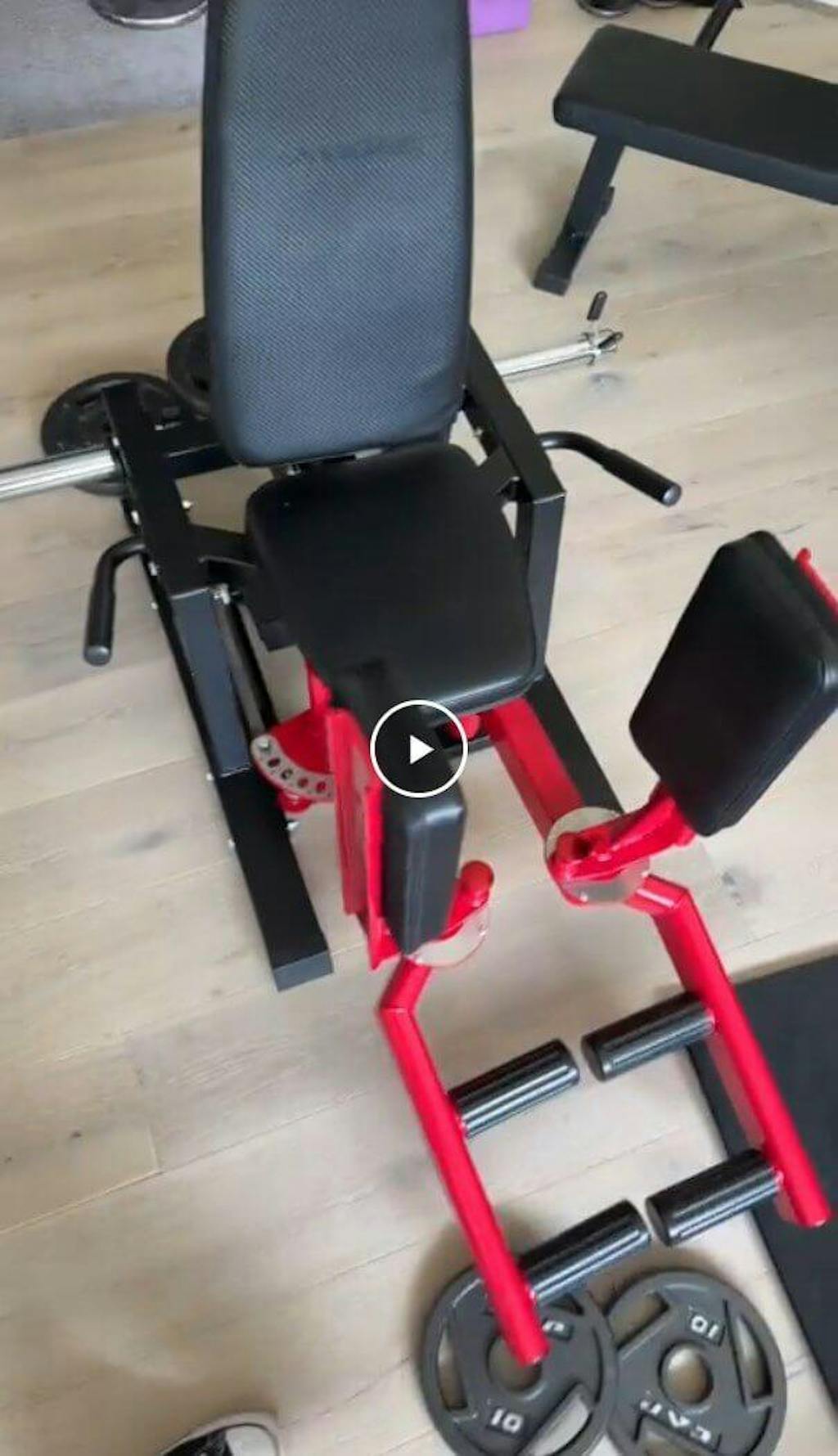 GMWD Hip Abductor Machine Plate-loaded Inner Outer Thigh Machines