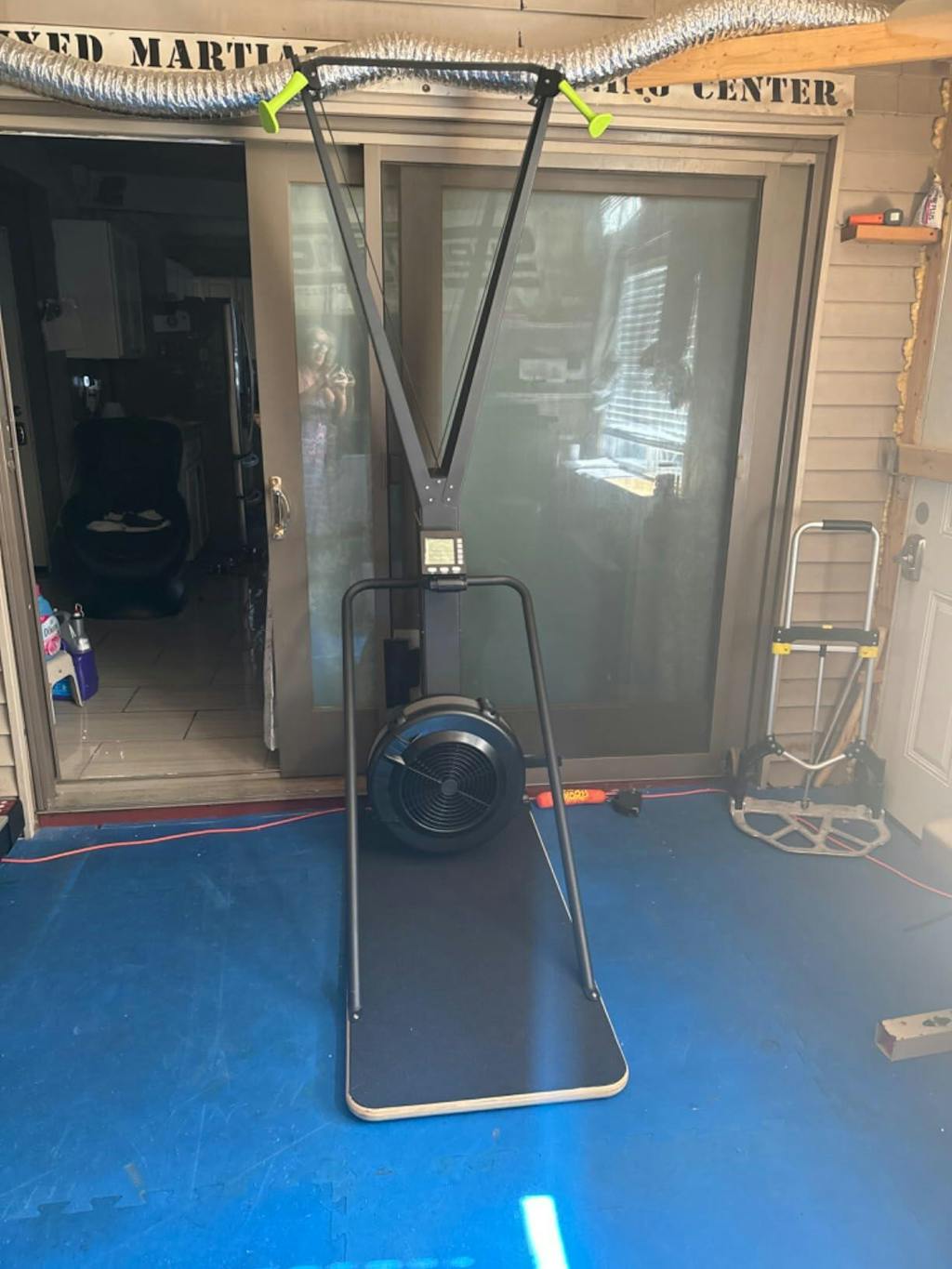 GMWD SkiErg, Air Ski Trainer 10 Levels with Performance Monitor, Indoor ...