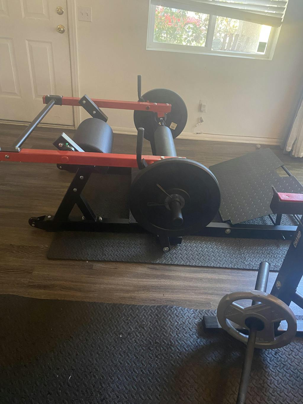 GMWD Hip Thrust Machine 800LB Plate-Loaded Glute Drive Machine For Butt ...