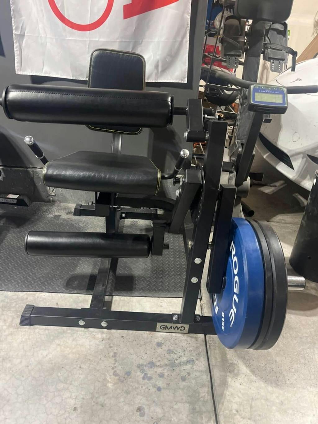 GMWD Leg Curl And Extension Machine 2024 Adjustable Plate-loaded Leg ...