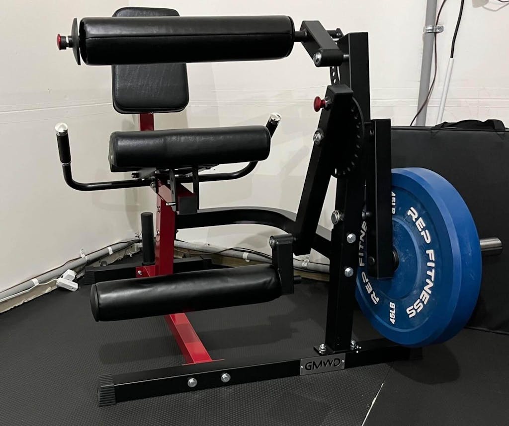GMWD Leg Curl And Extension Machine 2024 Adjustable Plate-loaded Leg ...