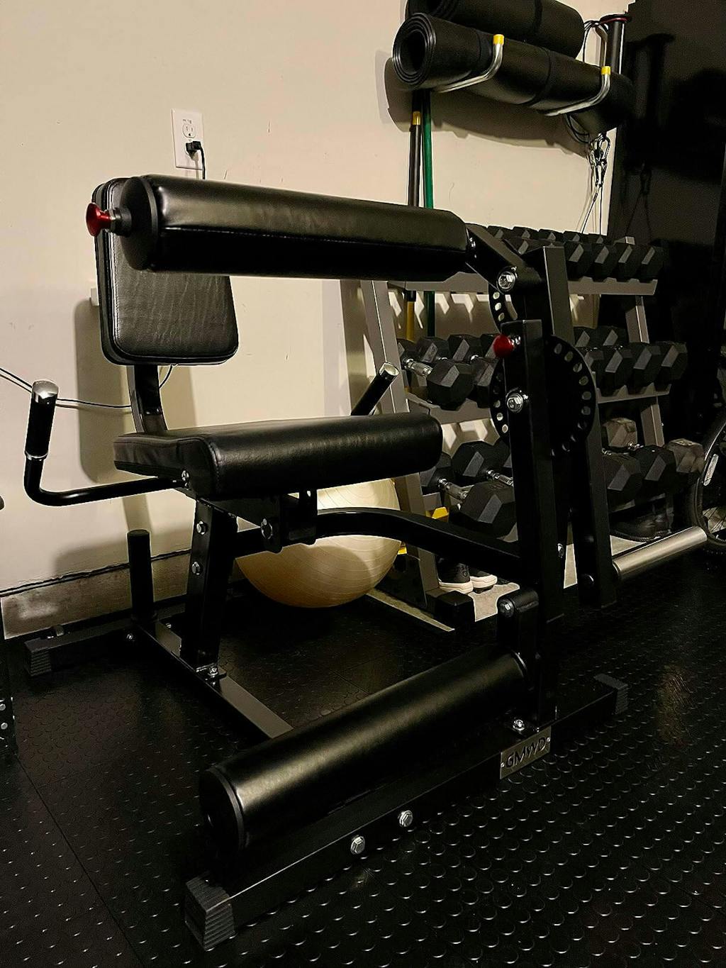 GMWD Leg Curl And Extension Machine 2024 Adjustable Plate-loaded Leg ...