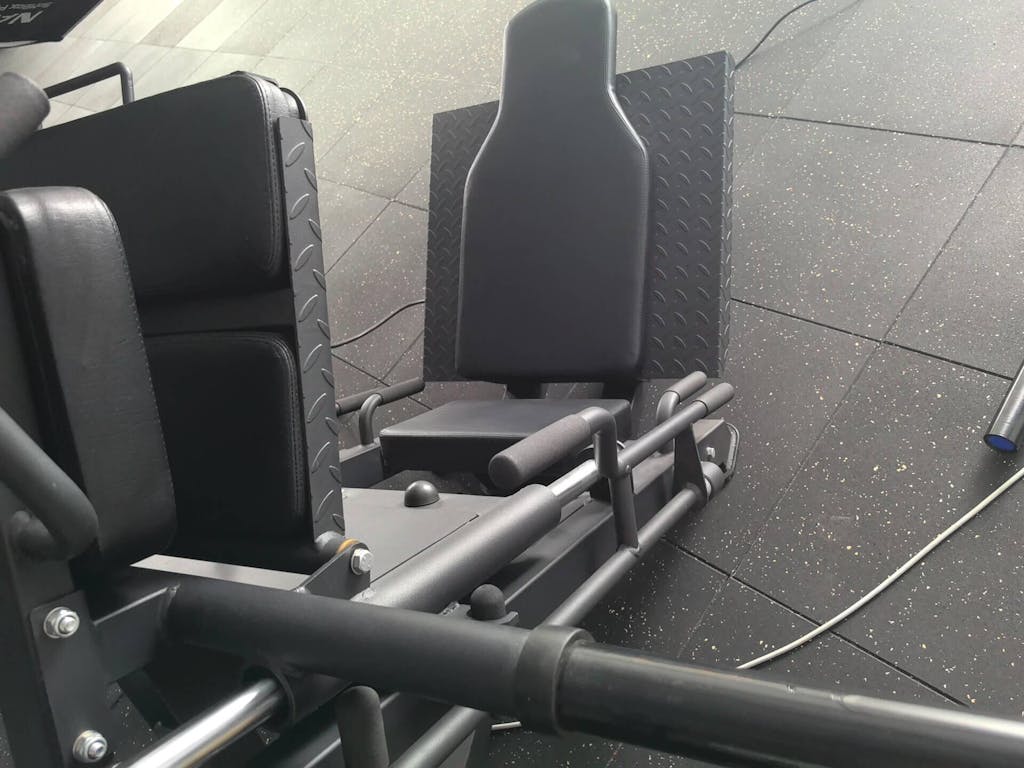 GMWD PRO Leg Press Hack Squat Machine, Commercial Compact Leg Machine