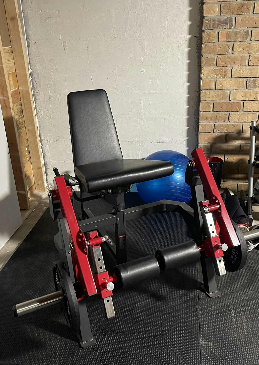 GMWD 4-in-1 Isolated Leg Extension and Curl Machine LE03, Heavy Duty ...