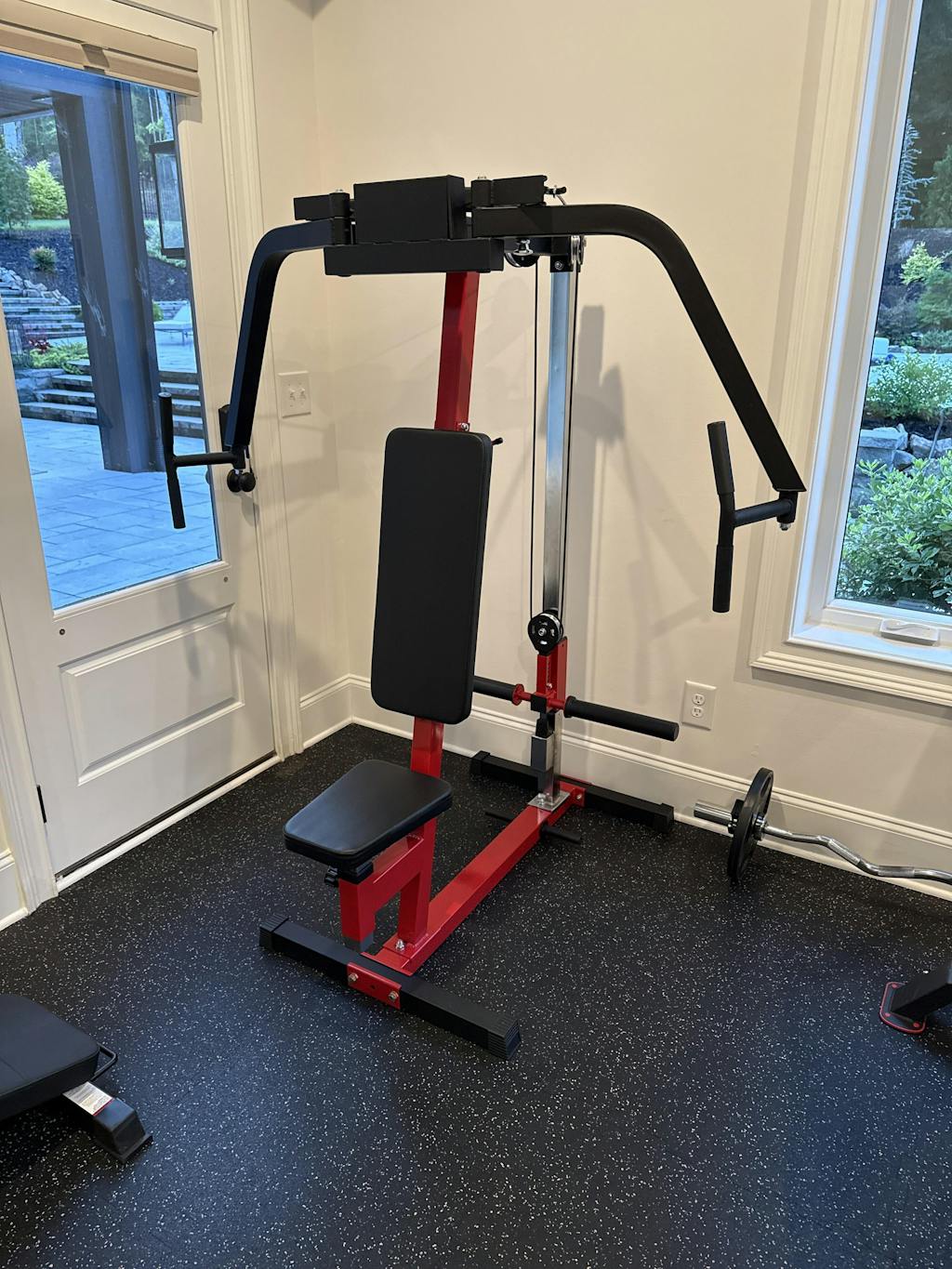 GMWD Pec Deck/ Rear Delt Machine Seated Pec Fly Chest 400 lbs Upper ...