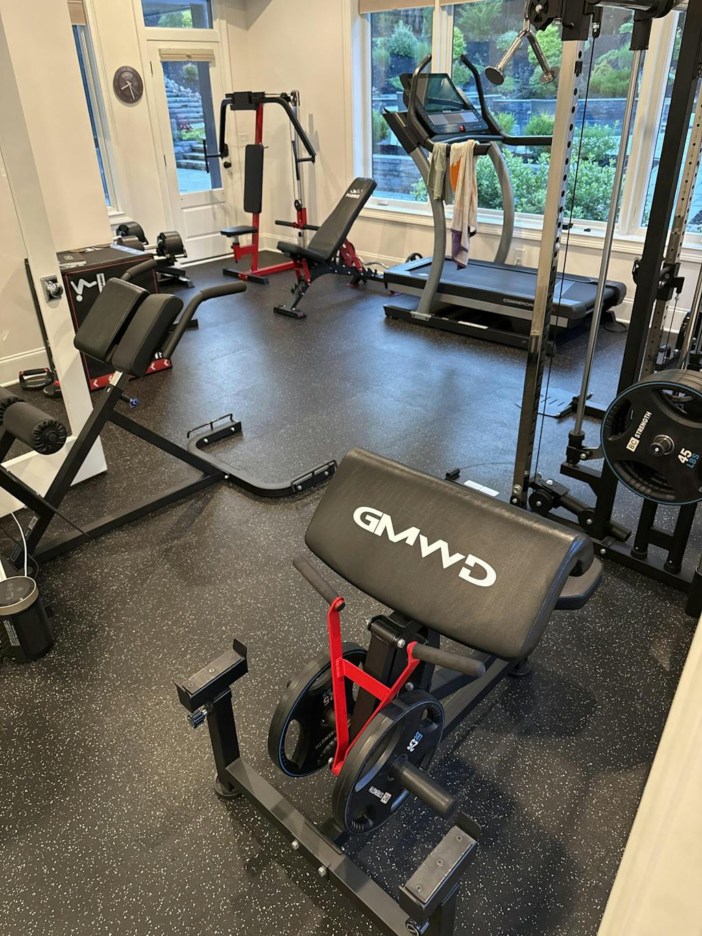 GMWD Pec Deck/ Rear Delt Machine Seated Pec Fly Chest 400 lbs Upper ...