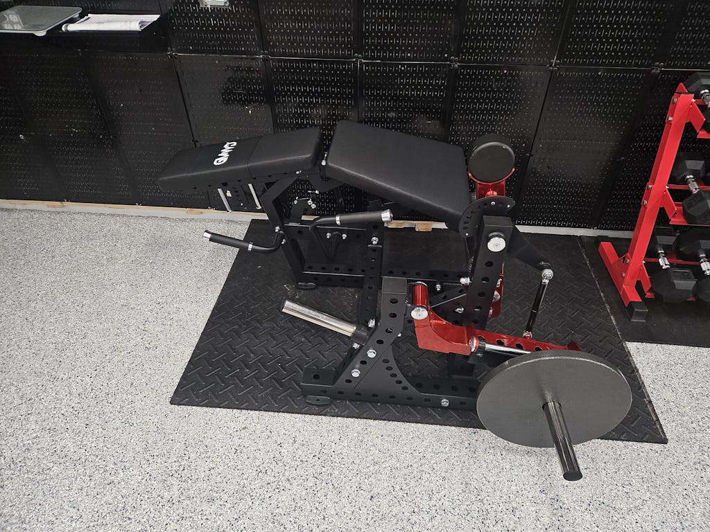 GMWD Commercial Leg Extension Prone Leg Curl Machine Plate Loaded Tall Fit