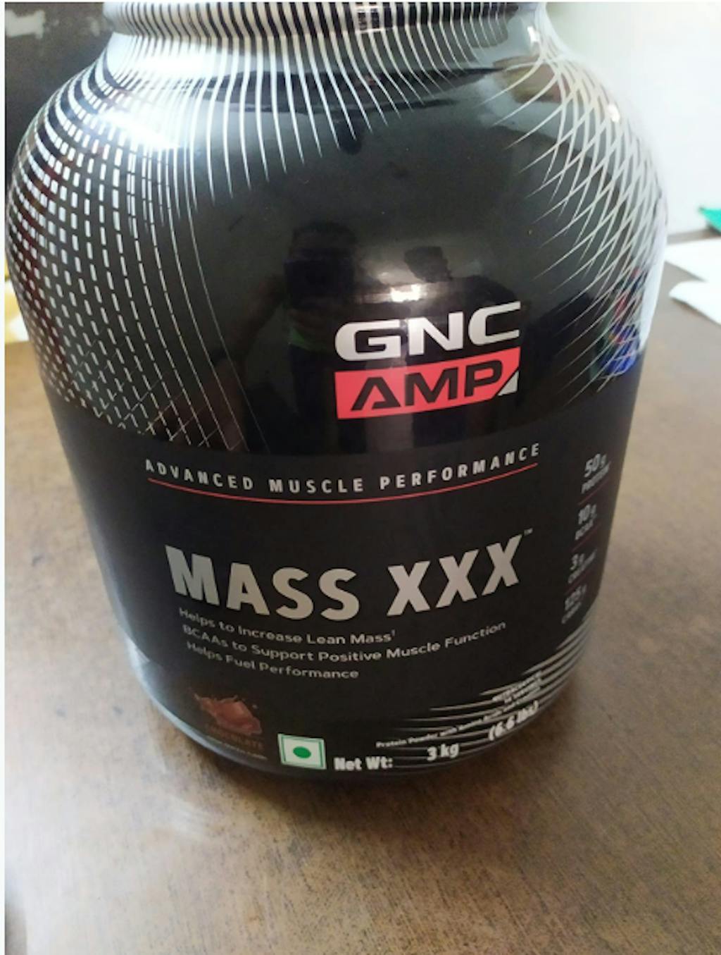 Buy GNC AMP Amplified Mass XXX- 50g Protein, 10g BCAA, 3g Creatine ...