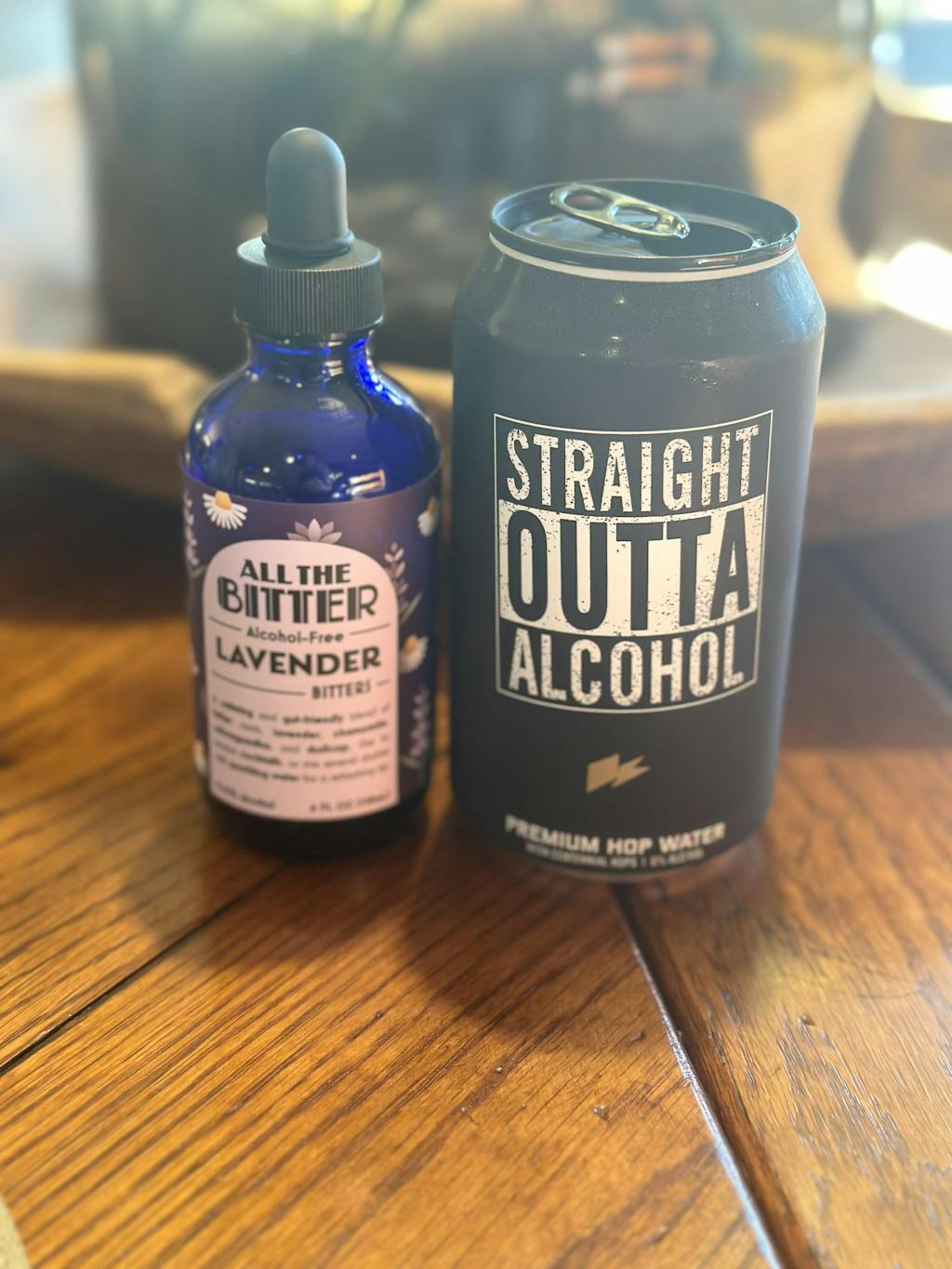 Straight Outta Alcohol Hop Infused Water w/ Zero Alcohol by Go Brewing
