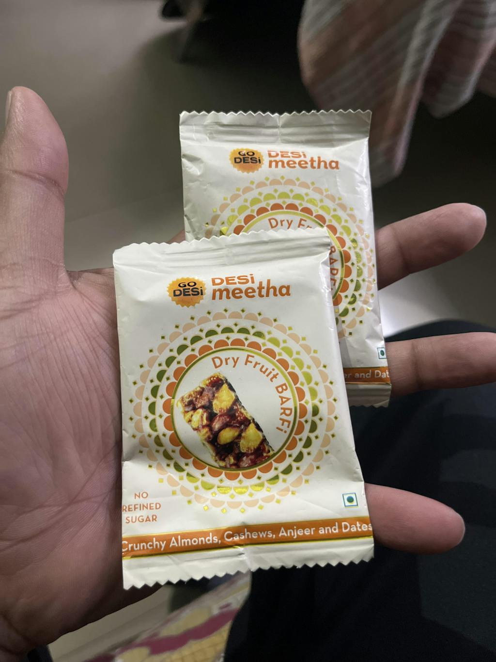 Dry-Fruit Date Bars | No Refined Sugar – 100% Natural | Anjeer, Dates,