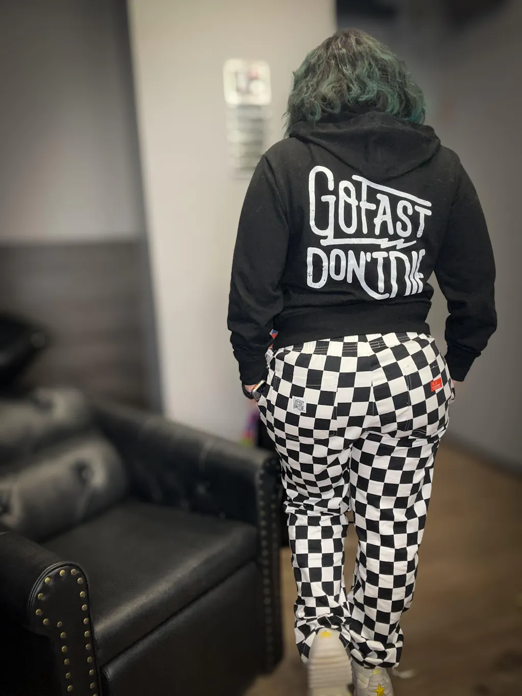 GFDD X Cookman Checkered Chef Pants – Go Fast Don't Die