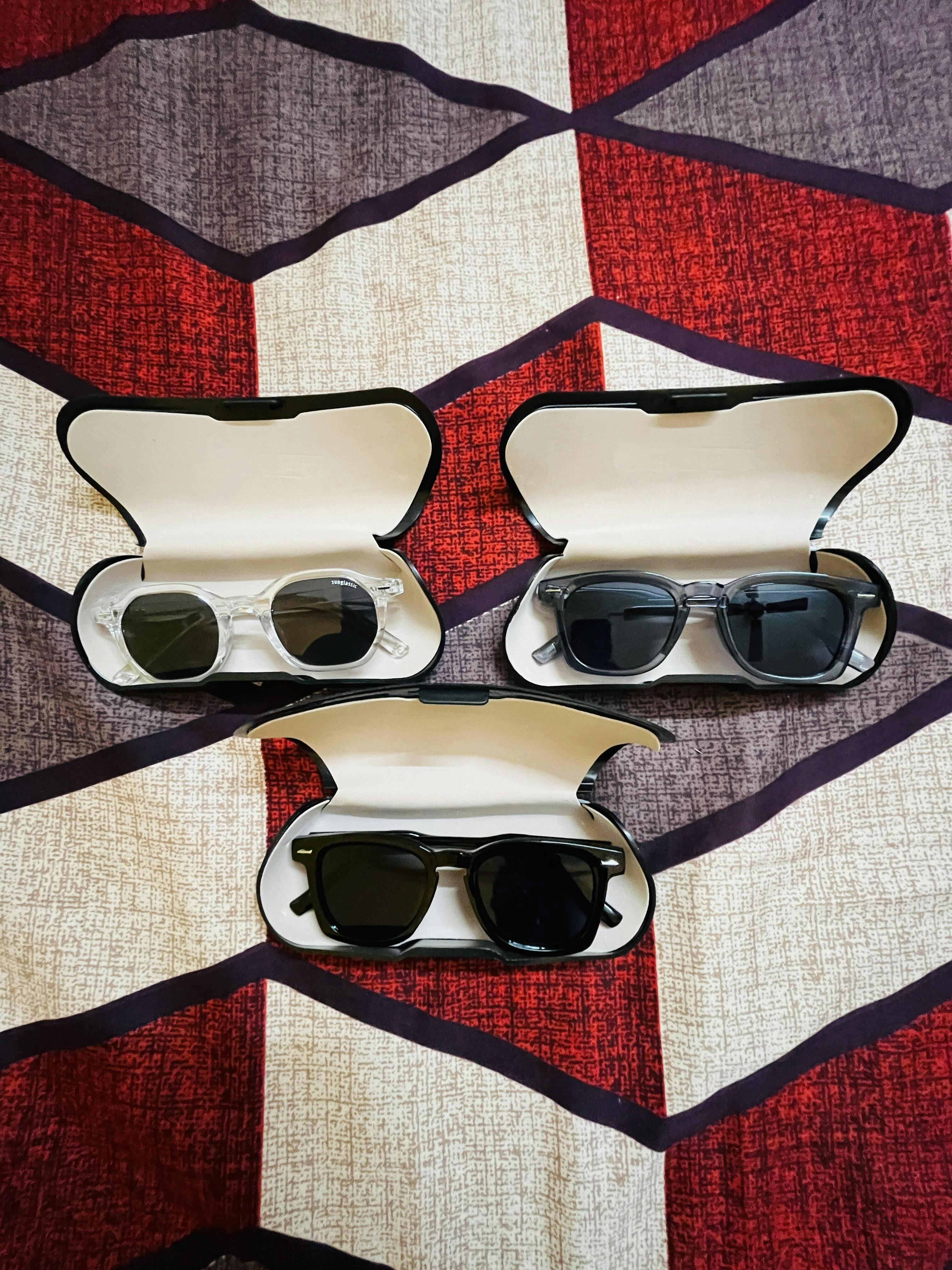 Michel Black Square Sunglasses Go Glassic