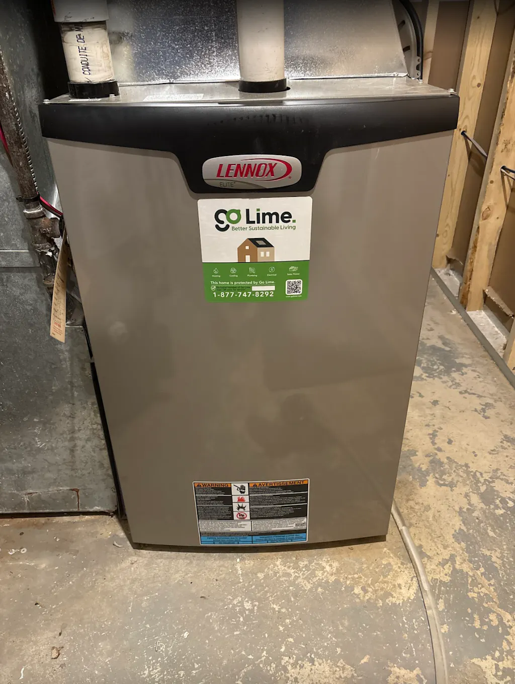 Lennox Premium Dual Stage Gas Furnace | 110,000 BTU | EL297UH110XV60C ...