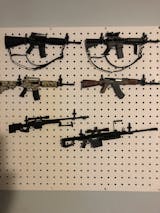 Miniature .50 cal Barrett Model 82A1 | 1/3 Scale Toy Sniper Replica ...