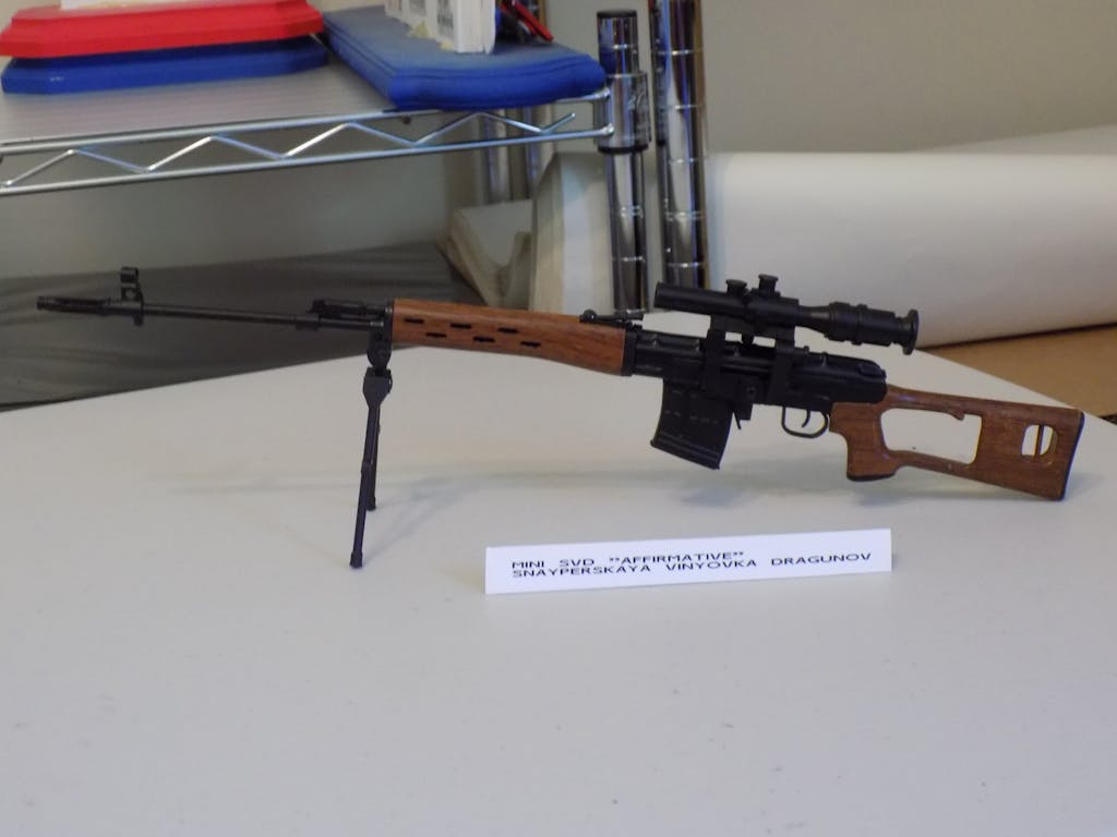 Miniature 1:3 Scale SVD Model | GoatGuns – GoatGun Models