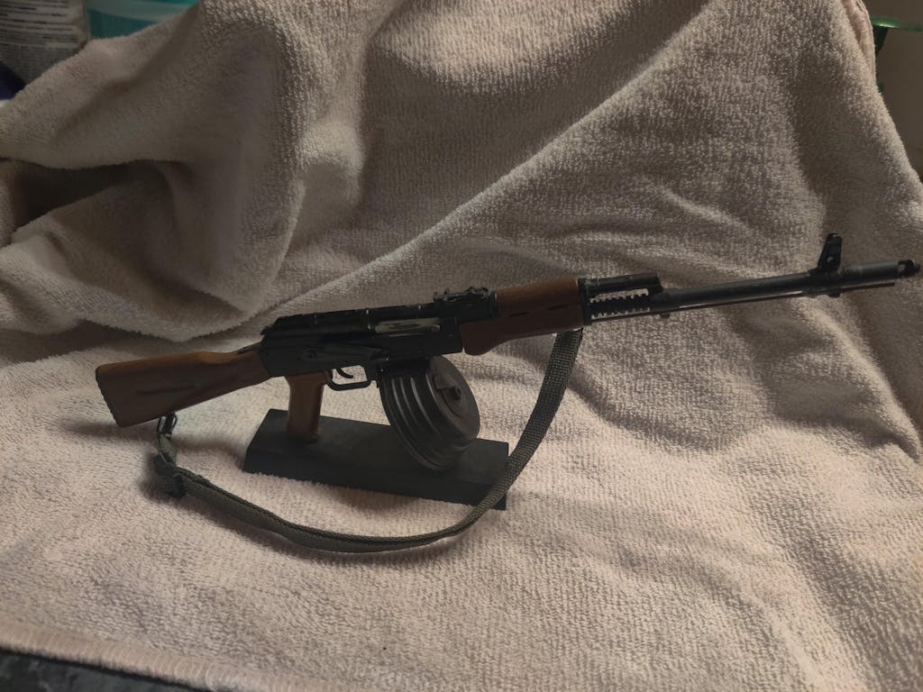 Miniature AK47 Model in Black | GoatGuns – Goat Guns