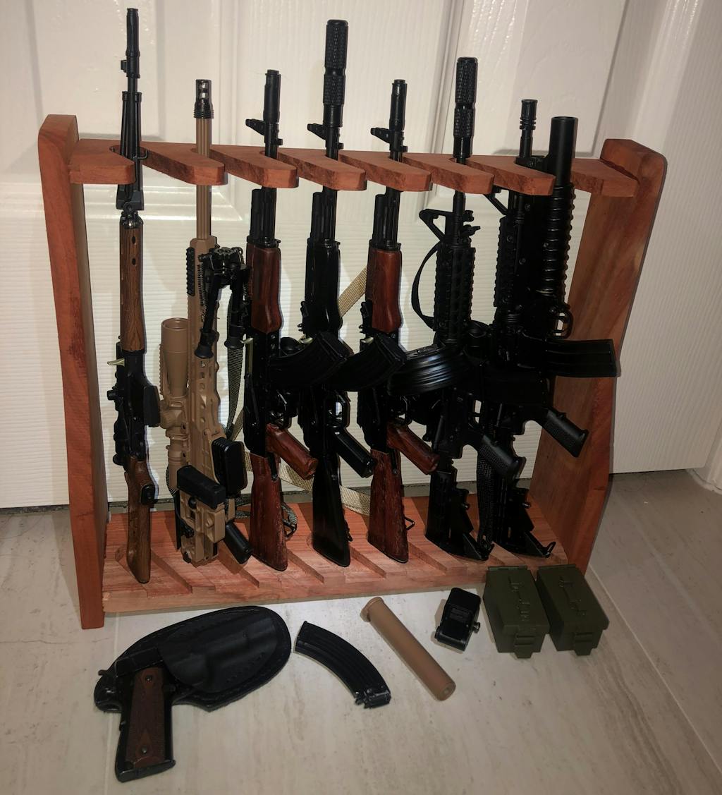 Miniature AK47 Model in Black | GoatGuns – GoatGun Models