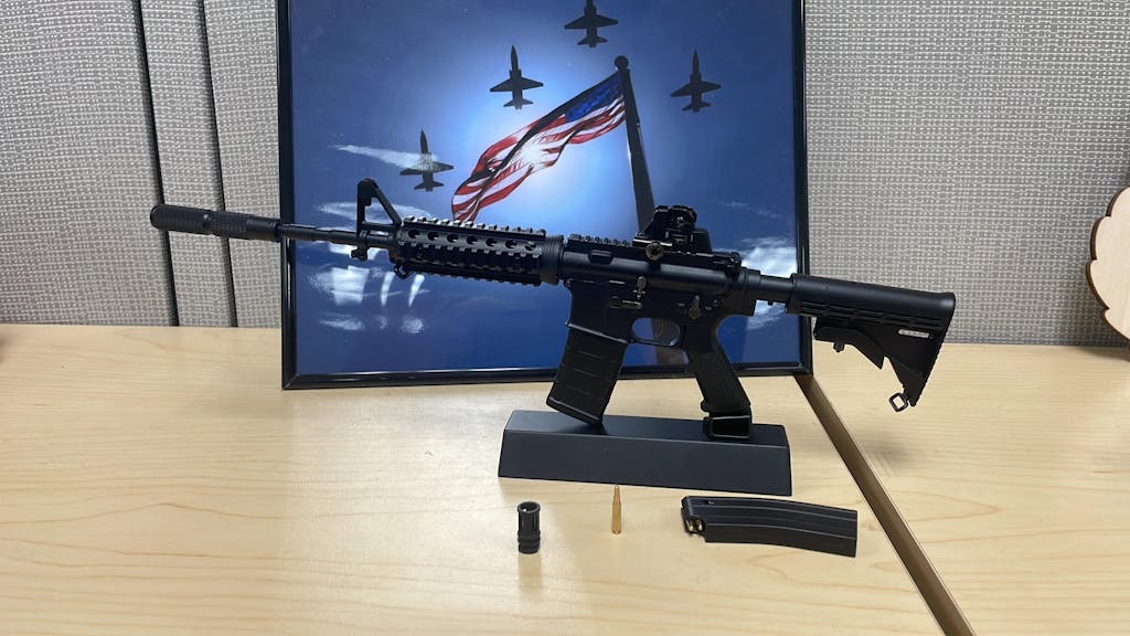 Miniature 5.56 Dummy Rounds (15) - for AR15 1:3 Miniature Guns ...