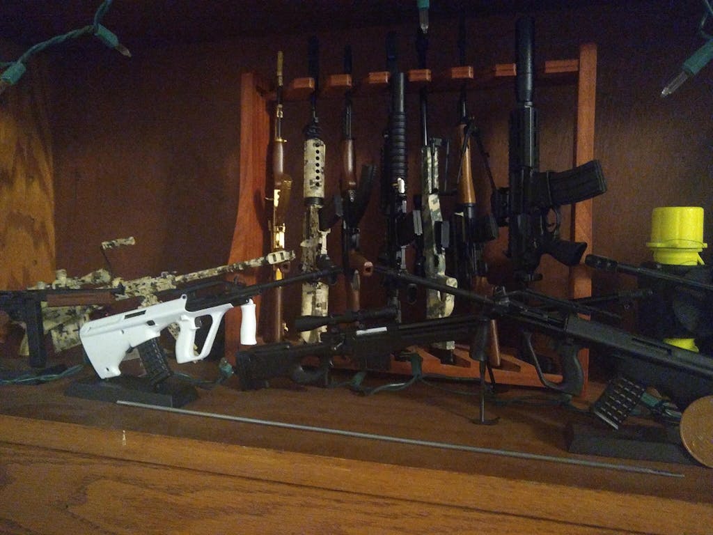 Miniature White BullPup Model | GoatGuns Exclusive – GoatGun Models