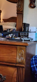 Miniature M16A1 Model in Black | GoatGuns – Goat Guns