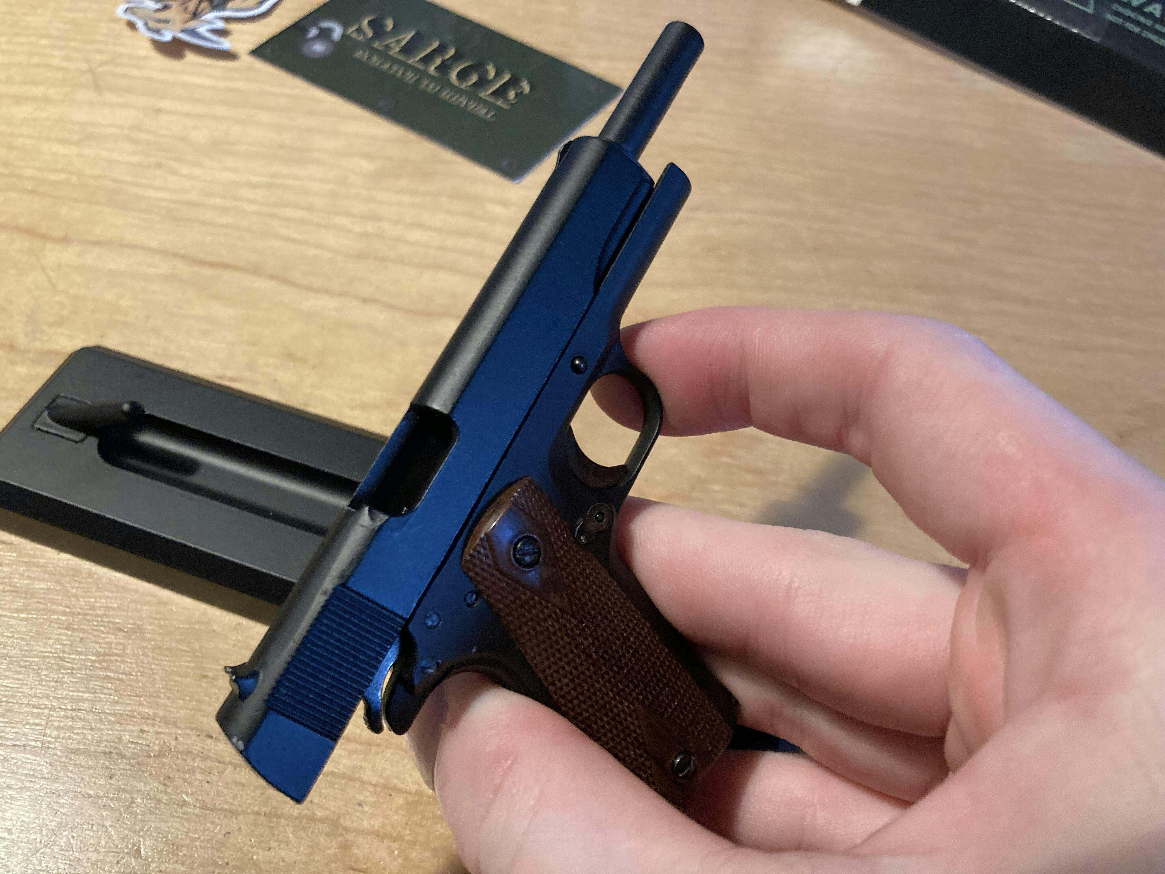 Miniature 1911 Model Black | GoatGuns – Goat Guns