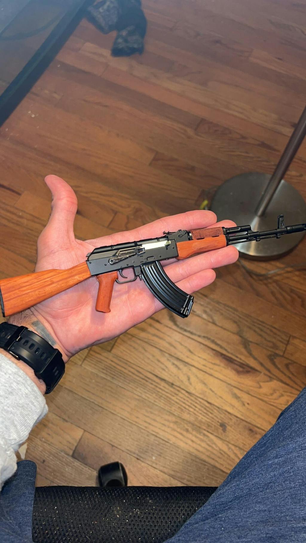 Miniature M16A1 Model in Black | GoatGuns – GoatGun Models