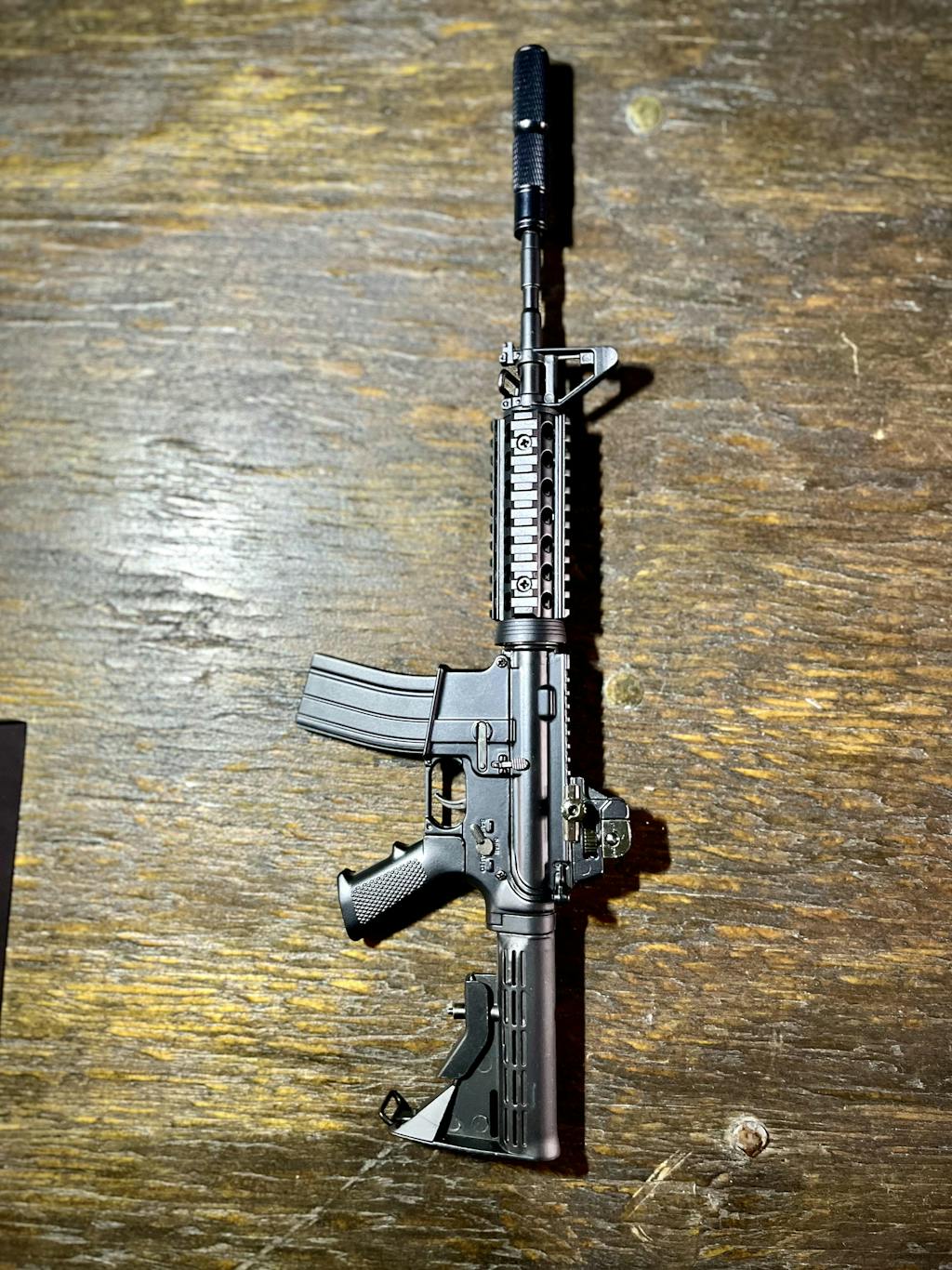 Miniature AR15 Die Cast Model Black | GoatGuns – Goat Guns