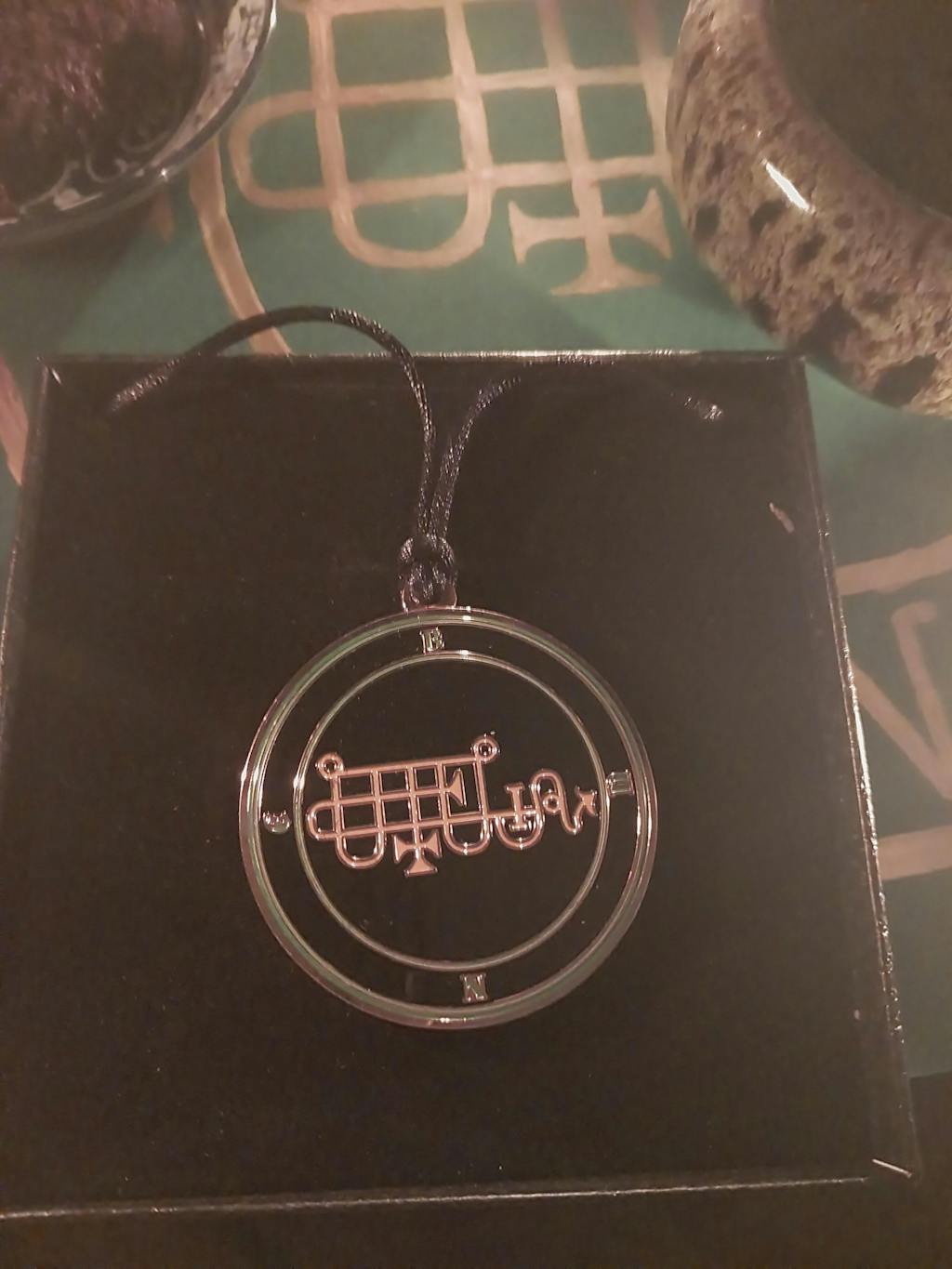 Bune Sigil Medallion: Ars Goetia Demon Seal - Goetic Impressions