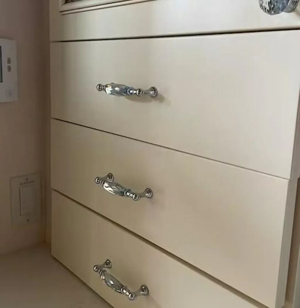 Goldenwarm Cupboard Handles Crystal Luxury Drawer Pulls Stunning ...