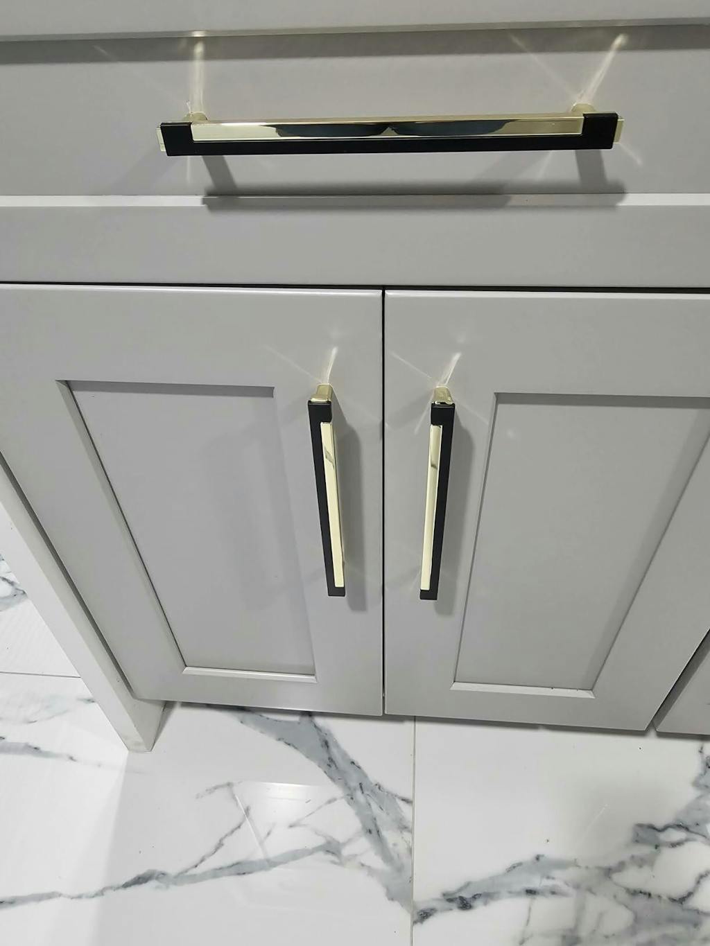 Goldenwarm Cabinet Handles and Knobs Modern Kitchen Cabinet Hardware