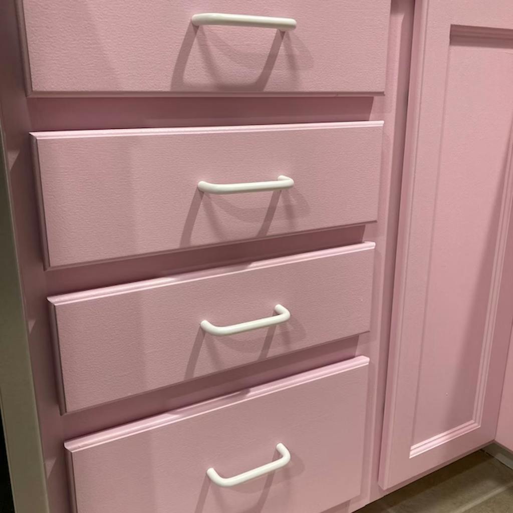 Goldenwarm Modern Cabinet Handles Decorative Colorful Double Curved ...