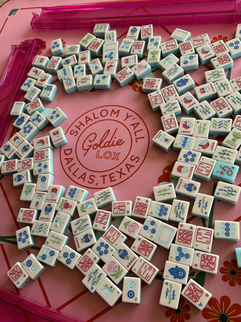 Menschie™ Mahjong Set - Jewish-themed luxury Mahjong tiles – GoldieLox