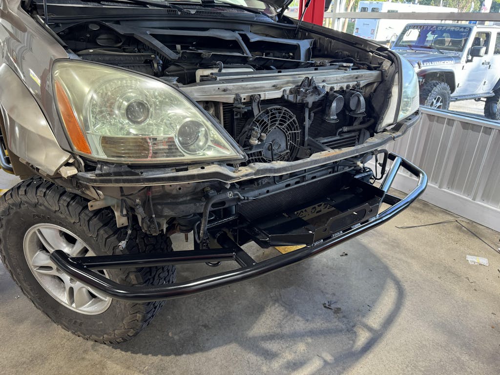 Hidden Winch Mount | Lexus GX470 — Goliath Off Road