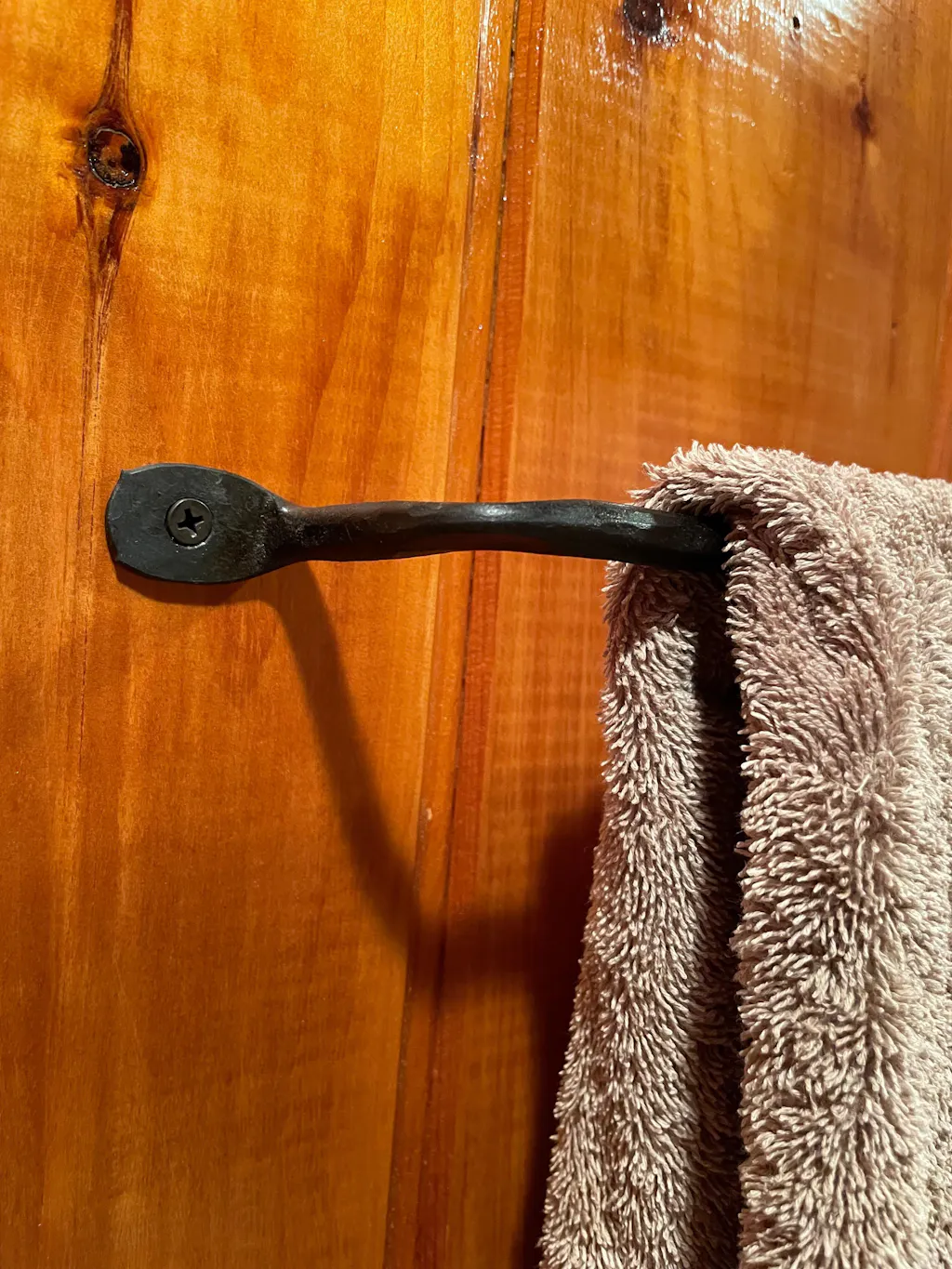 Hand Forged Towel / Cloth Bar – Gomer's Workshop