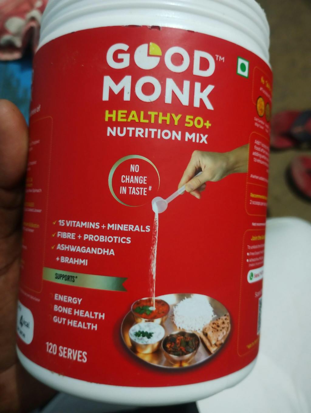 Buy Nutrition Mix Multivitamin Sachet for 50+ Seniors | Good Monk